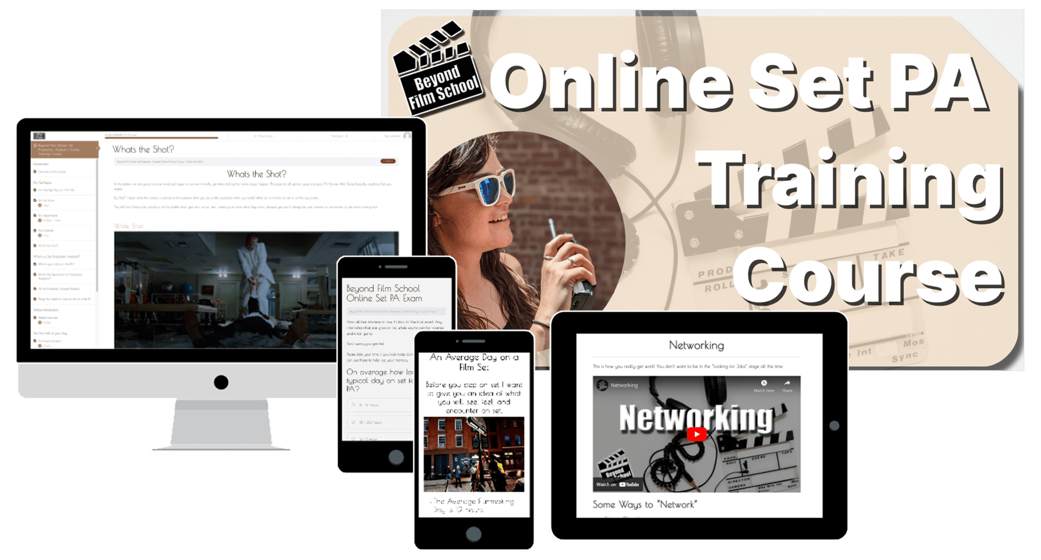 Online Set PA Course - Beyond Film School