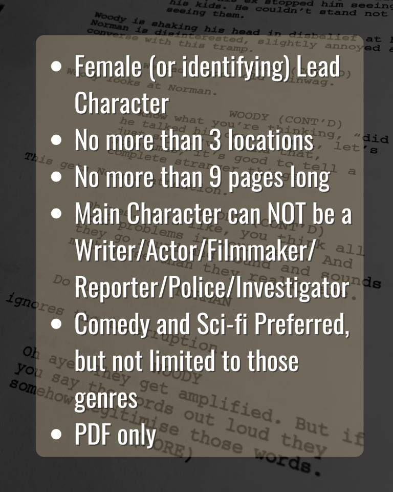 Script Competition Submission - Beyond Film School